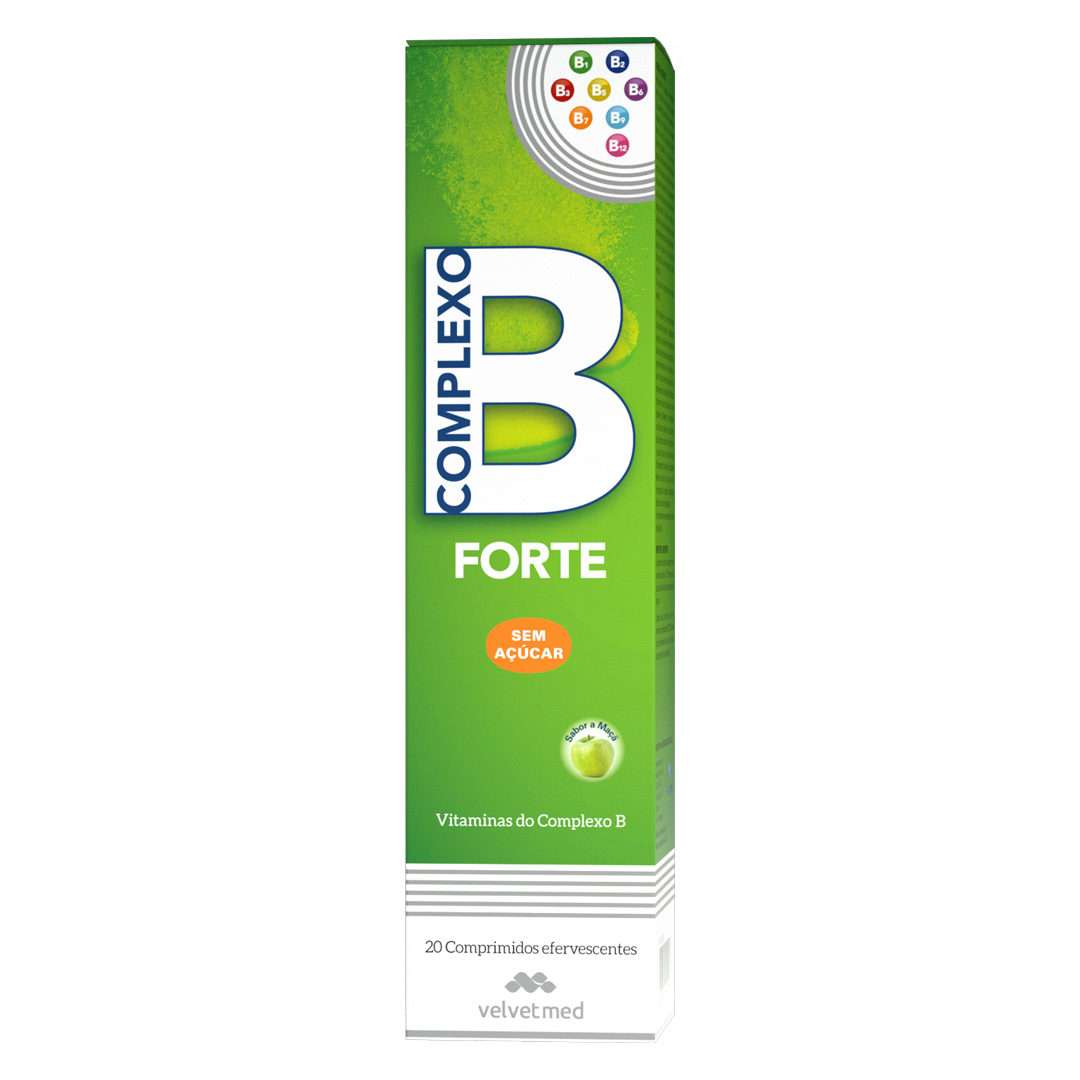 Complexo B Forte Vitaminas - 20 Comprimidos Efervescentes | Logitools ...