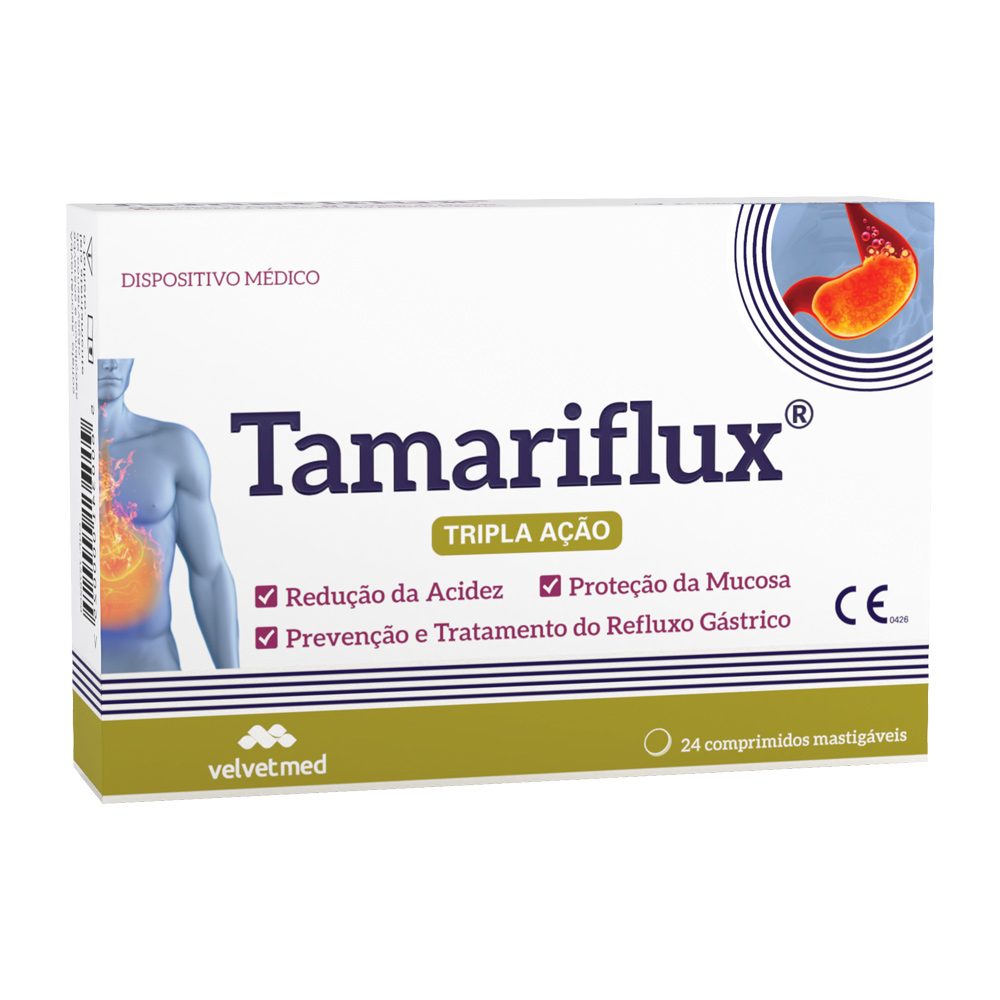 Tamariflux - 24 Comprimidos Mastigáveis | Logitools Template 1