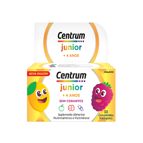 Centrum Junior - 30 Comprimidos Mastigáveis | Logitools Template 1